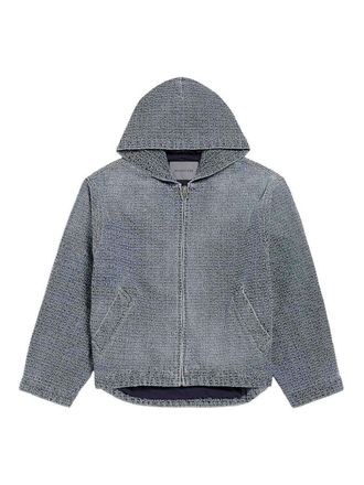 Balenciaga Jeansjacke - Dunkelblau