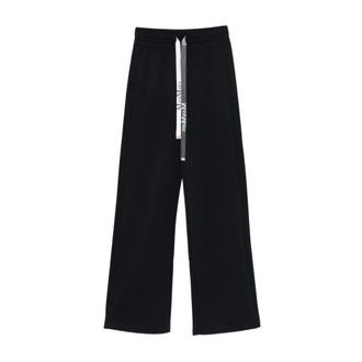 Max Mara Femme, Pantalons, Bleu, Taille: 40 FR Smmbali Wide Pantalons