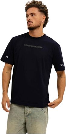 Iceberg Homme, Tops, Bleu, Taille: XL 5D F024 Jersey T-Shirt