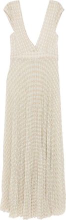 Forte_Forte Robe longue pliss&eacute;e