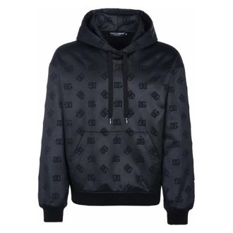 Dolce & Gabbana Hoodie - - Sweatshirts & Hoodies - Herren - Schwarzk - L