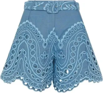 Charo Ruiz Ibiza Femme, Shorts, Bleu, Taille: 38 FR Dune Shorts