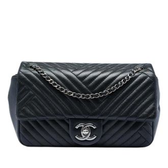 Chanel Pre-owned Quilted Lambskin Shoulder Bag - - Pre-owned - Damen - Schwarzk - ONE SIZE