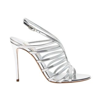 Casadei Femme, Chaussures, Gris, Taille: 38 1/2 EU Sandales Julia Jolly Interstellar