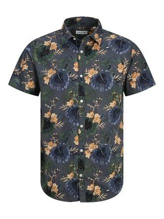 Jack & Jones Jack & Jones Chemise pour Homme Comfort Fit, Gris, XL