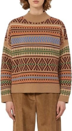 Max Mara Femme, Pulls, Multicolore, Taille: 36 FR Pull Festoso
