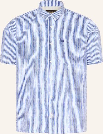 Napapijri Kurzarm-Hemd G-Elior Comfort Fit blau