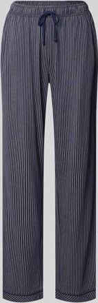 s.Oliver Red Label Regular Fit Pyjama-Hose aus Baumwoll-Viskose-Mix
