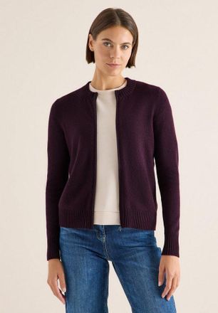 Cecil Cardigan im angenehmen Materialmix