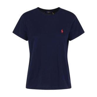 Polo Ralph Lauren Femme, Tops, Bleu, Taille: 36 FR Knit T-Shirt