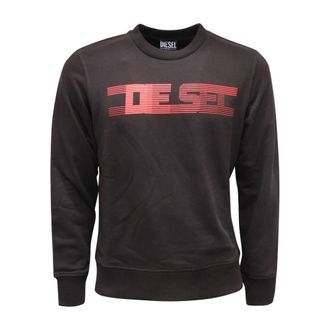 Diesel 9662Ap Felpa Sweatshirt - - Sweatshirts & Hoodies - Herren - Schwarzk - XS