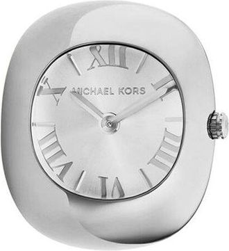 Michael Kors Uhr Ring Stainless MK4873 Silberfarben