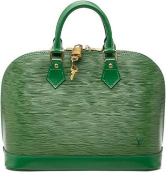 Louis Vuitton Pre-owned Alma PM - Femme - Pre-owned - Vert - Taille: ONE Size