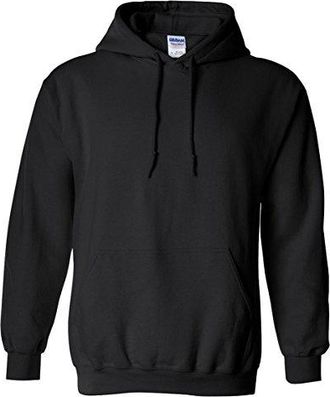 Gildan Heavy Blend Jeune Capuche 50/50 50 - Noir - Large