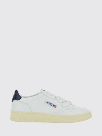 Autry Baskets Medalist Low en cuir de veau lisse avec un design bicolore