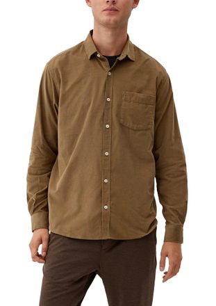s.Oliver Mens 2120996 Hemd Langarm, Grün 8592, XL