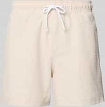 Jack & Jones Badehose aus Seersucker mit elastischem Bund Modell MAUI OCEAN