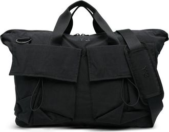 Yohji Yamamoto Flap-pocket Tote Bag