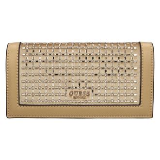 Guess Femme, Accessoires, Jaune, Taille: ONE Size Gilded Glamour Mini Clutch