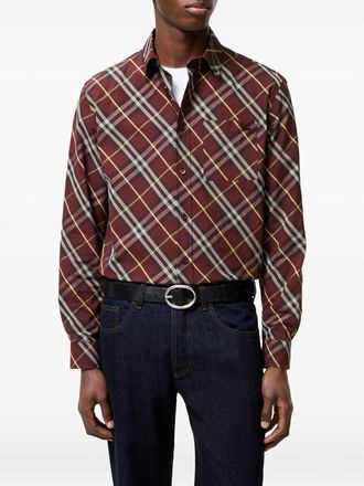 Burberry Donald Shirt - Red