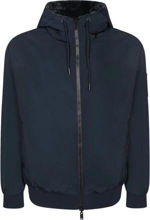 Moose Knuckles Homme, Vestes, Bleu, Taille: L Roland Reversible Bunny