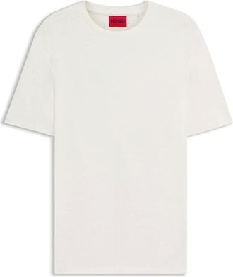 HUGO BOSS Homme, Tops, Beige, Taille: 2XL T-shirt Dulerostee