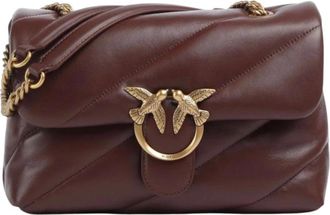 Pinko Pinko, Femme, Sacs, Brun, Taille: ONE Size Love Bag Puff Maxi Quilt