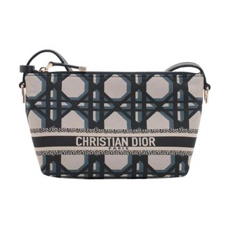 Dior Pre-owned Canvas Handbag - - Pre-owned - Damen - Blau - ONE SIZE