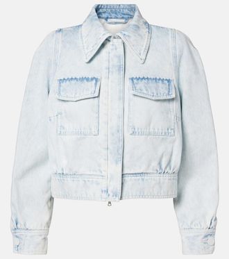 Dries Van Noten Veste courte en jean