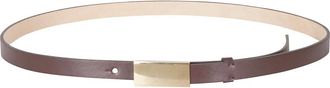 Victoria Beckham Portofino Mirror Belt Micro - Femme - Accessoires - Brun - Taille: 90 CM