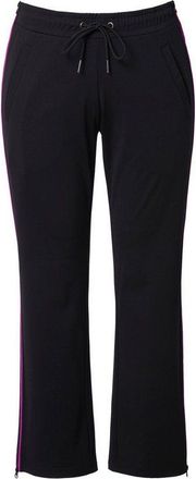 Ulla Popken Jogginghose Jogginghose Reha-Hose 2-Wege-Zipper recycelt