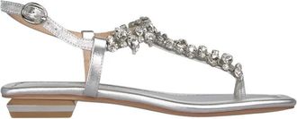 Alma En Pena Alma EN Pena, Femme, Chaussures, Gris, Taille: 42 EU Flat Toe Sandal