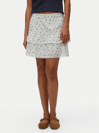 Vero Moda Minirock Trine 10342736 Wei&szlig; Regular Fit