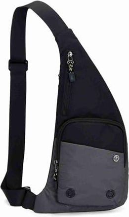 Filfeel Sac &agrave; Bandouli&egrave;re pour Hommes et Femmes, Sac &agrave; Dos L&eacute;ger en Nylon Imperm&eacute;able avec Sangle R&eacute;glable et Plusieurs Poches (GREY)