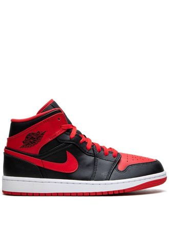 Nike Jordan baskets mi-montantes Air Jordan 1 - Noir