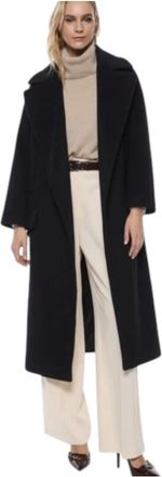Imperial Femme, Manteaux, Noir, Taille: 36 FR Cappotto Over