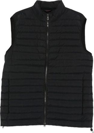 Peuterey Homme, Vestes, Noir, Taille: S Moise Quilted Gilet with Zip