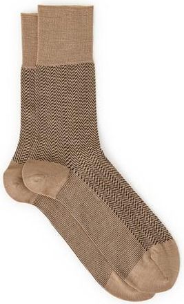 Falke Kleine gehostete Socken in Virgin Wolle und Baumwolle gemischt