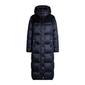 Joop Femme, Manteaux, Bleu, Taille: 44 FR Manteau matelass&eacute; avec capuche amovible