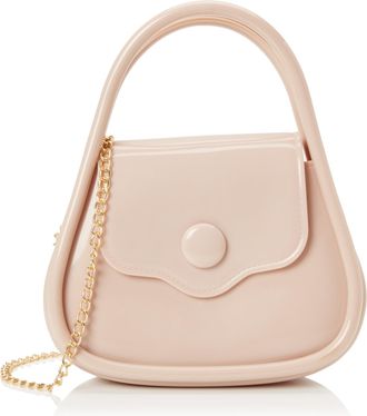 Felipa Womens Damen Mini Tragetasche Clutch, BEIGE