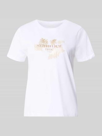 Tom Tailor Regular Fit T-Shirt aus reiner Baumwolle