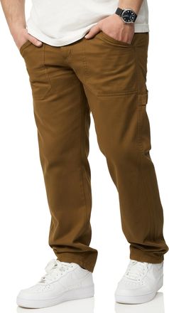 SOULSTAR Herren Jeans Straight-Fit Carpenter Jeanshose - Workwear Hose - Denim Pants f&uuml;r M&auml;nner DC_CHIGWELL-Tan-W38