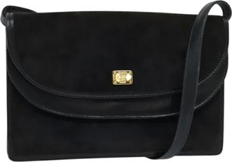 Celine Pre-owned Daim sacs-celine - Femme - Pre-owned - Noir - Taille: ONE Size