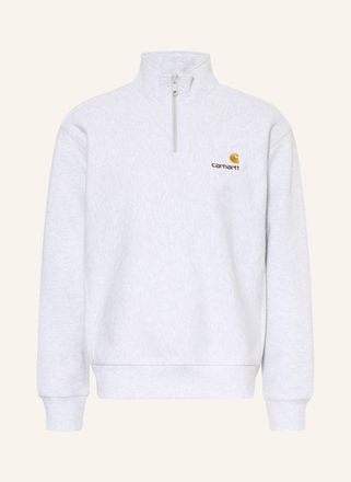 Carhartt Work in Progress Carhartt Wip Sweat-Troyer American Script grau