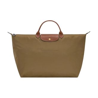 Longchamp Le Pliage Original L - Femme - Sacs - Vert - Taille: ONE Size