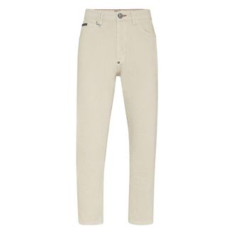 Philipp Plein Herren, Jeans, Beige, W27Gr&ouml;&szlig;e