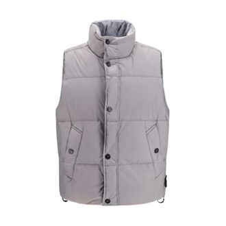 Stone Island Homme, Vestes, Gris, Taille: 2XL Giubbotto senza maniche c/piuma RDS