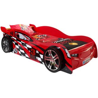 M&S Collection Lit voiture 229x111x60 cm rouge