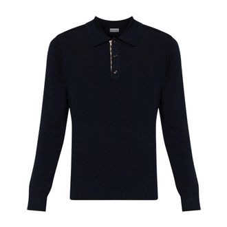 Burberry Marcus Polo - - Tops - Herren - Blau - L