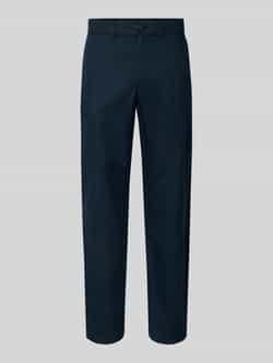 Selected Regular Fit Leinenhose aus Baumwoll-Leinen-Mix Modell MILES